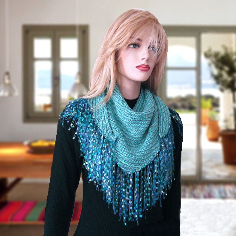 Triangular Scarf - Etsy