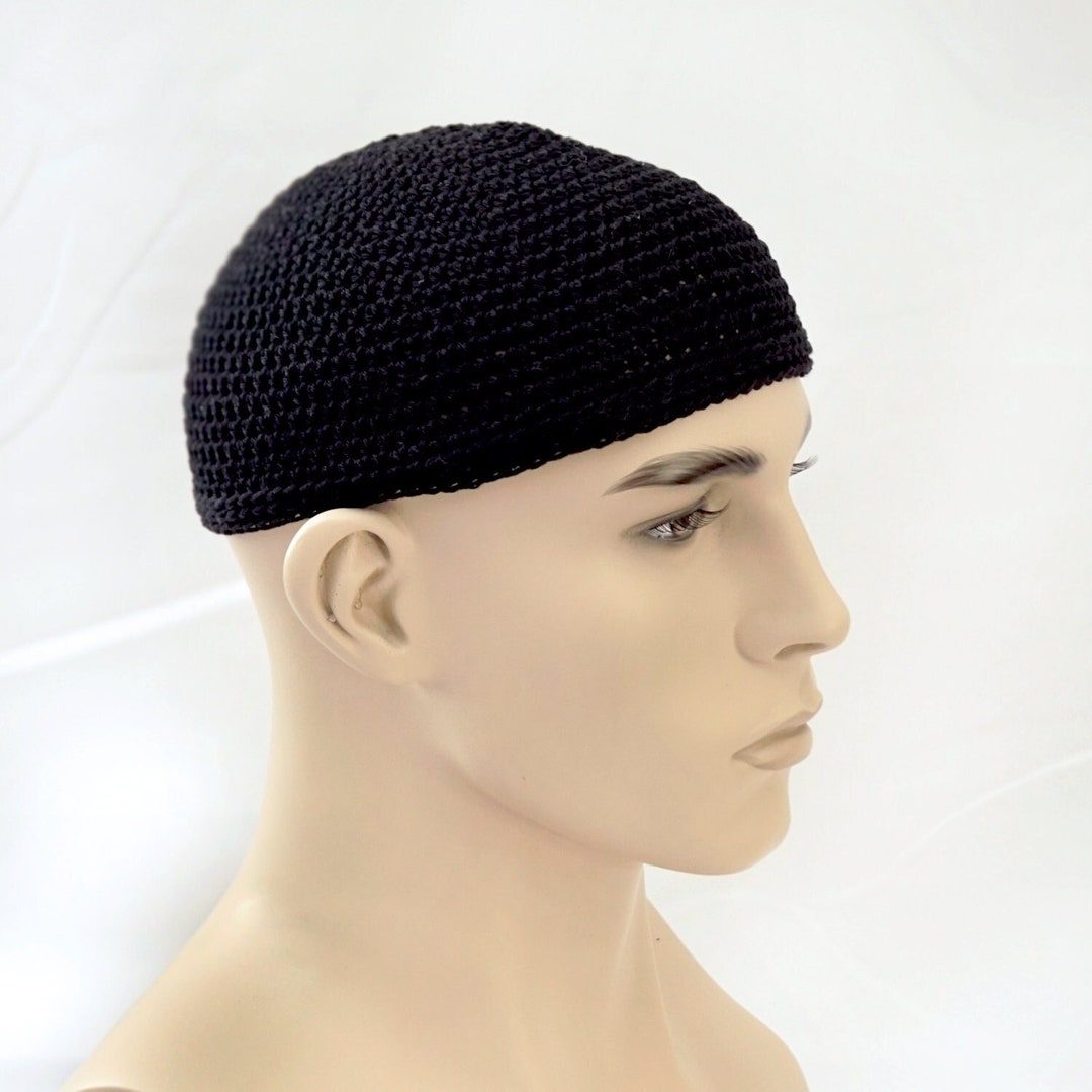 Crochet Kippah Kippot Jewish Kipa Hand Crochet Cotton Adult Yarmulke ...