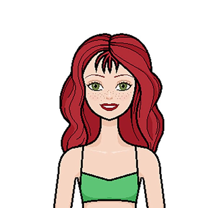 Lady Luck Paper Doll St. Patrick's Day Printable Paper - Etsy