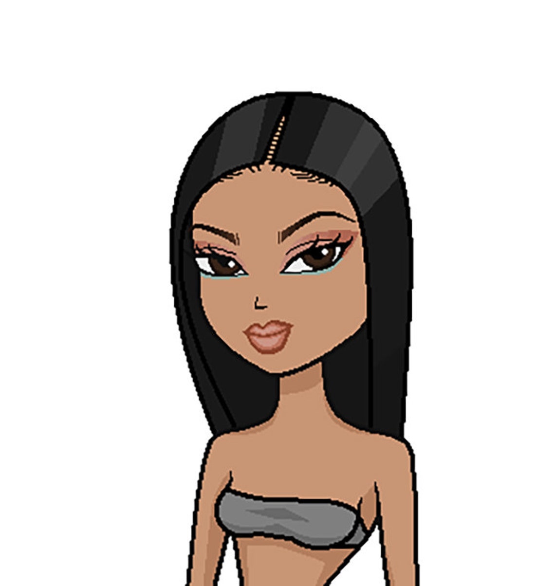 She Bad Paper doll 16 pieces Insta Baddie Celebrity paper | Etsy