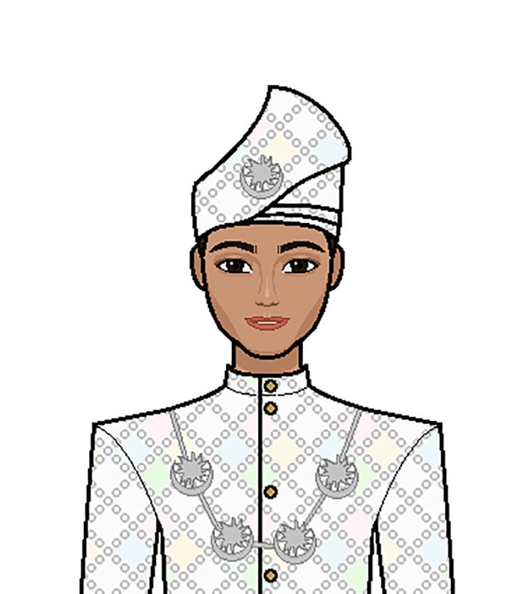 Handsome Groom 8 Printable Male Paper Doll Malaysian Wedding - Etsy