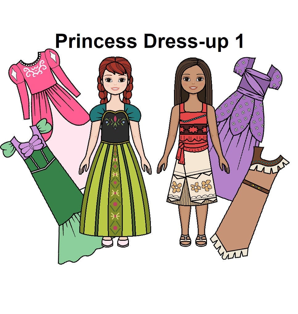 Princess Paper Dolls
