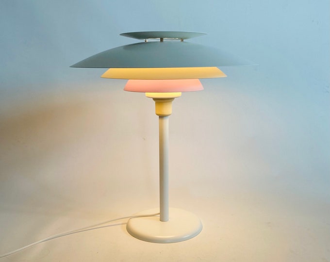 Simon Heningsen Large Classic Lyskaer Desk Lamp. Danish Midcentury ...