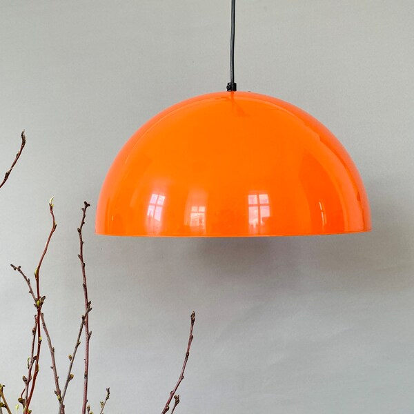 Orange Ceiling Light - Etsy