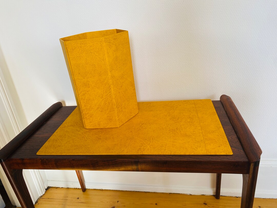 Writing Pad and Paper Basket From the 1970s - Etsy