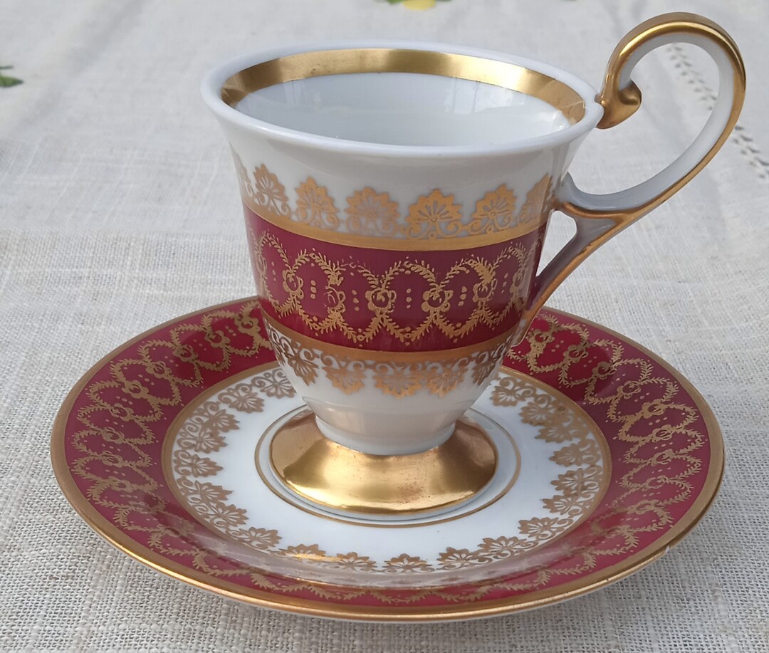 A Set of Six Sevres Cups 1972/1975 Sèvres Cups 6 Years From 1972 to ...