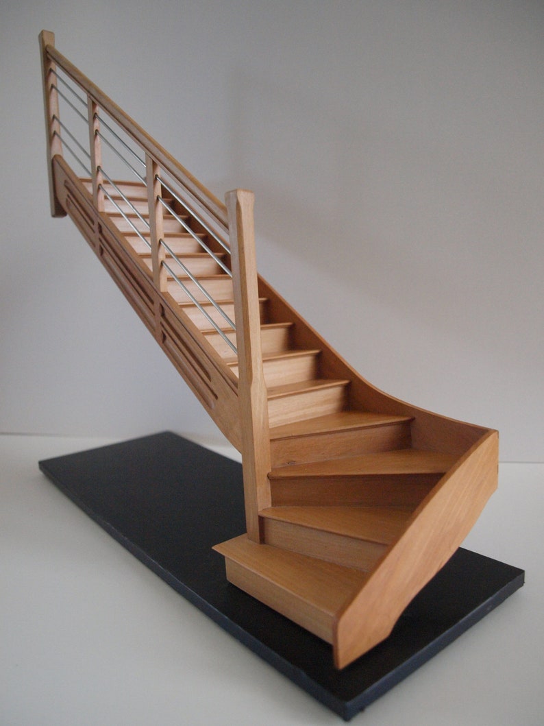 Contemporary Miniature Staircase - Etsy