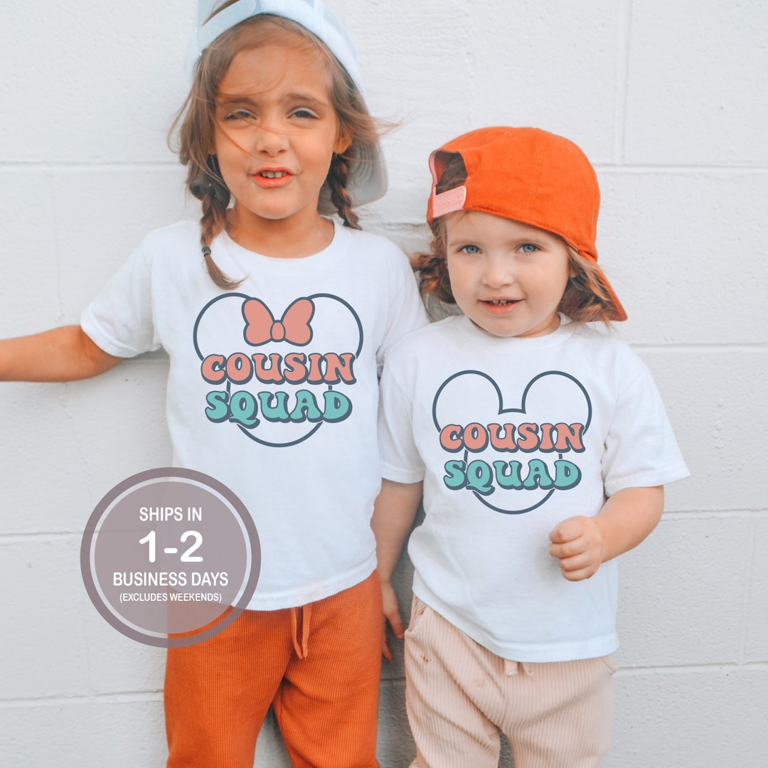 Cousin Squad Disney Shirt, Mickey Minnie Cousins Disney Shirt, Disney ...