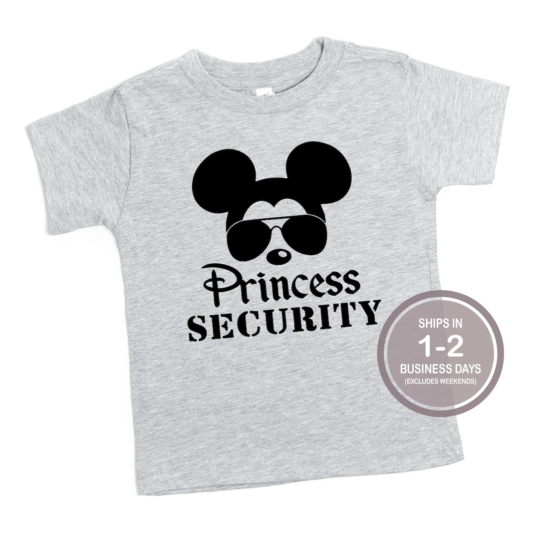 Princess Security Classic Mickey Mouse Sunglasses Shirt, Youth Mickey ...