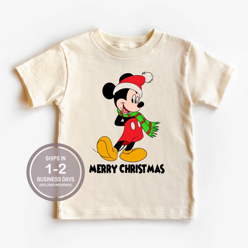 Mickey Christmas Shirt - Etsy