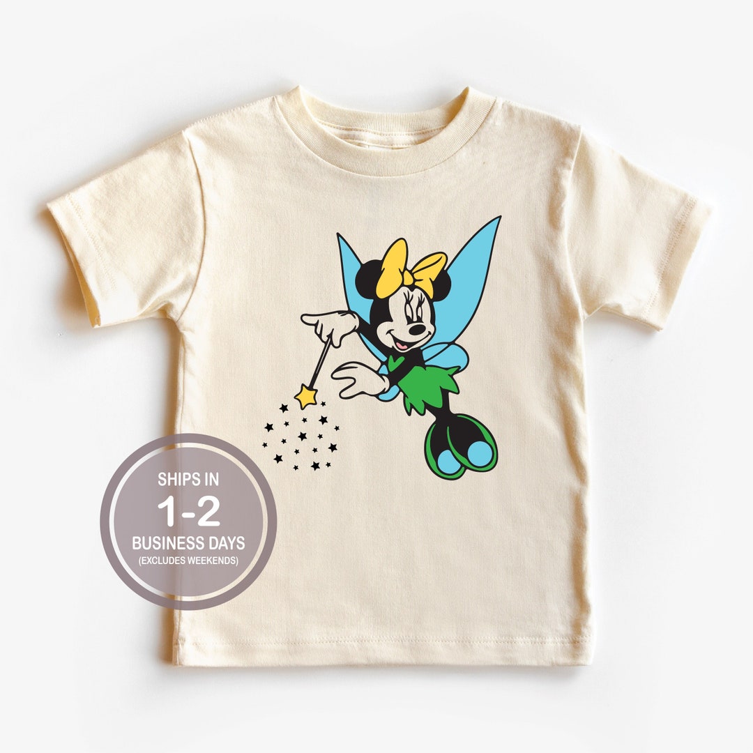 Minnie Mouse Tinkerbell Fairy Disney Shirt, Minnie Mouse Shirt, Cute ...