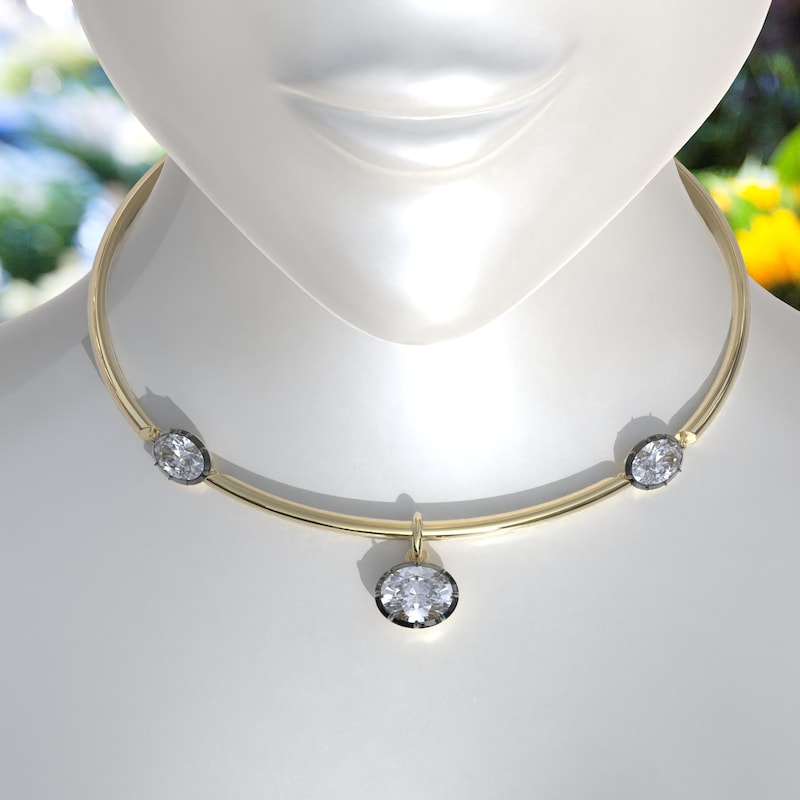 Torque Necklace - Etsy