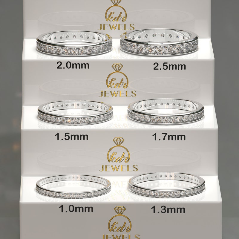 Flat Channel Set Band - Etsy UK