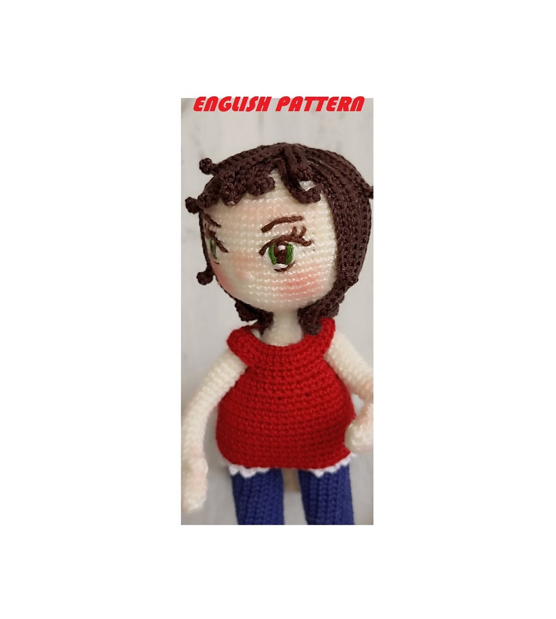 Crochet PATTERN Fien the Doll,amigurumi Doll Pattern ,crochet Doll ...