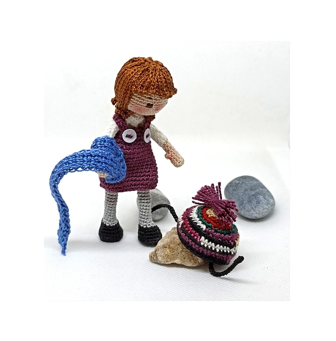 Crochet Tiny Mimi Doll Handmade Doll for Sale Crochet Doll - Etsy