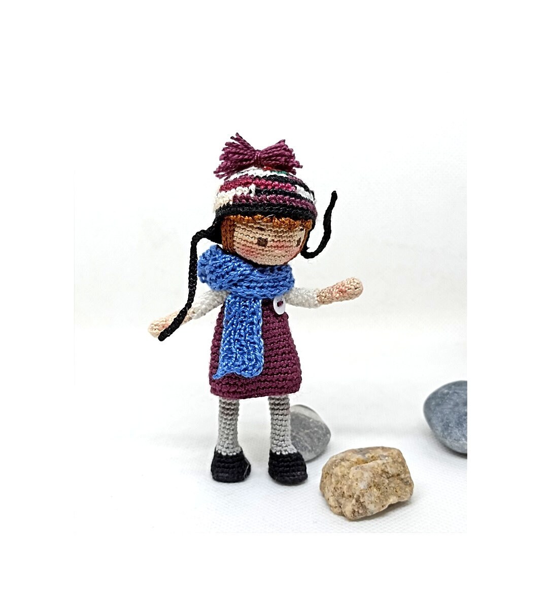 Crochet Tiny Mimi Doll Handmade Doll for Sale Crochet Doll - Etsy