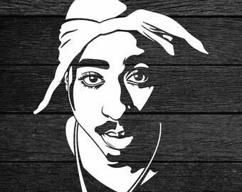 Tupac Svg | Etsy