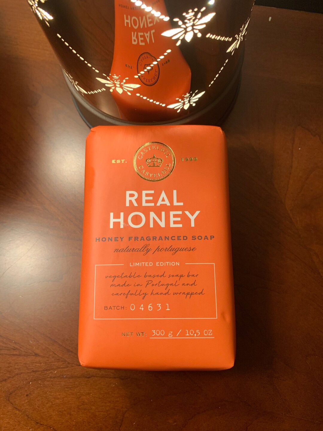 Castelbel Real Honey, Jabón con fragancia de miel, 300g / 10.5oz Jabón ...