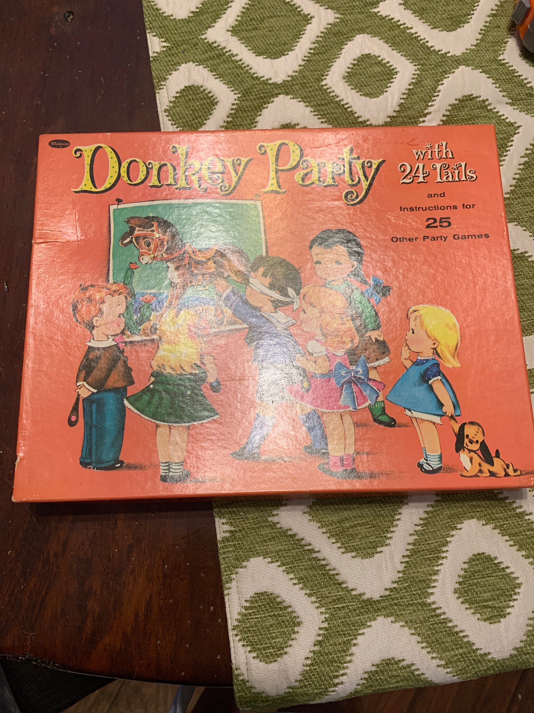 Donkey Party Vintage Whitman Party Game 1952 4408 - Etsy