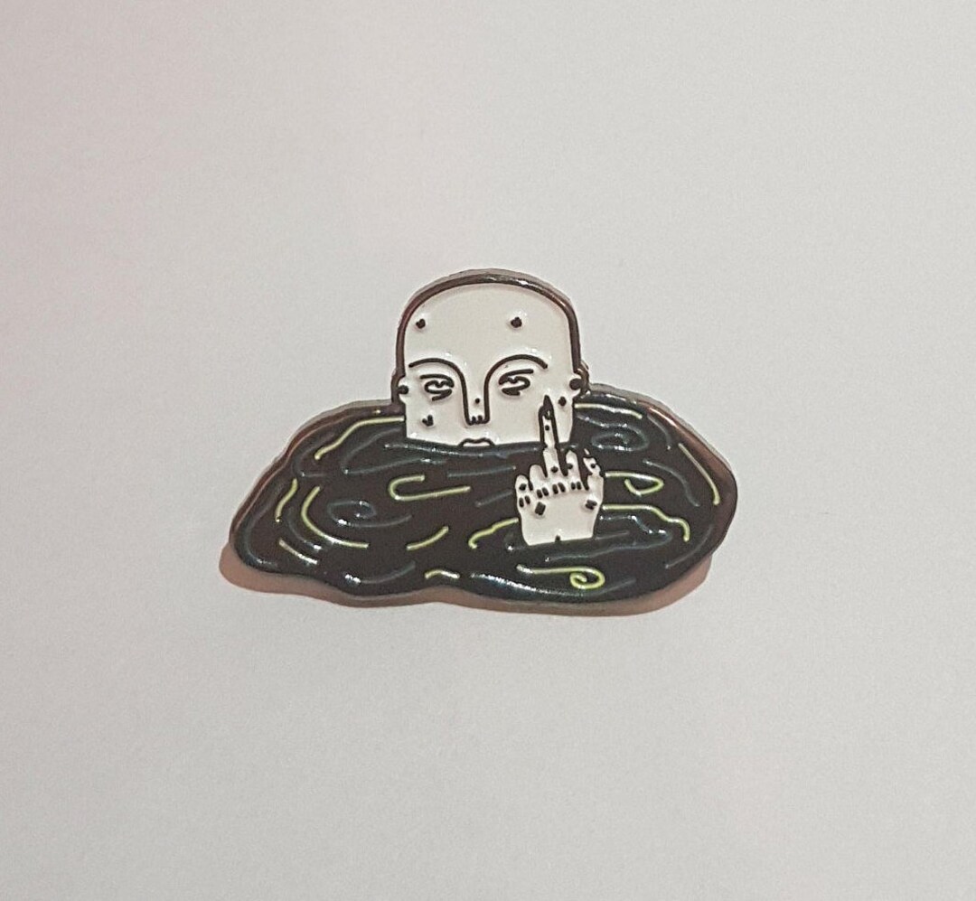Swear I'm Drowning Pin Badge - Etsy