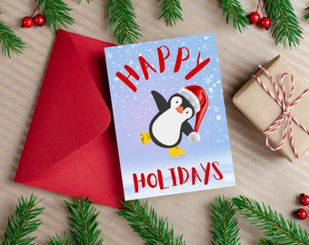 Editable Christmas Thank You Card, Thank You Order Insert Card ...