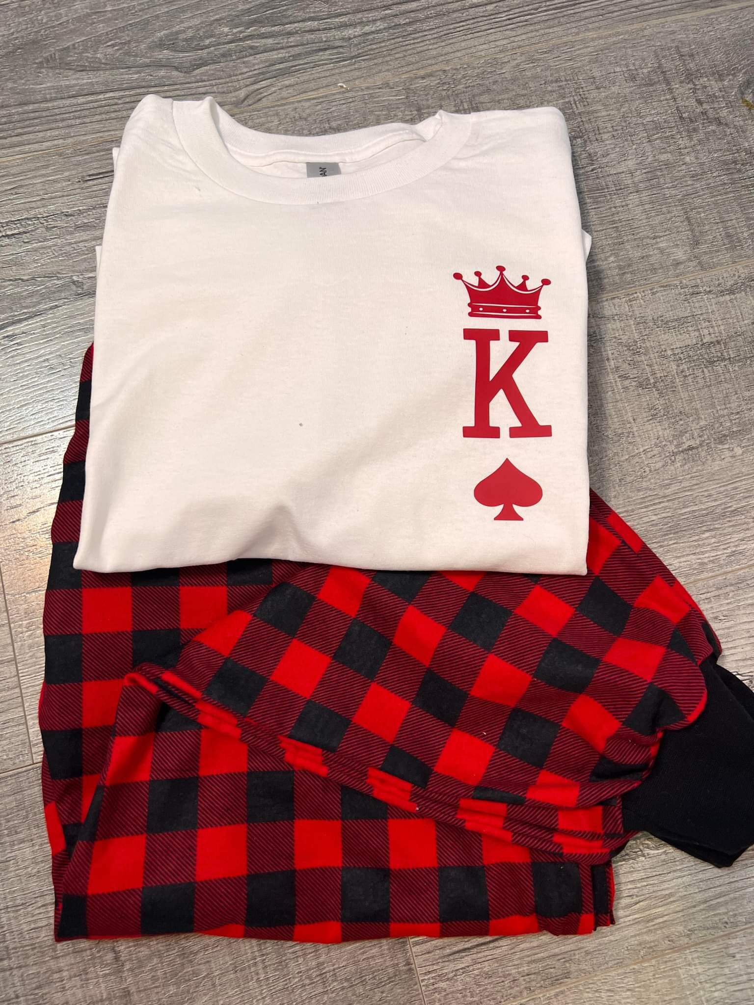 King OR Queen Pyjamas | Couples Pyjamas | Matching Pyjamas | Loungewear ...