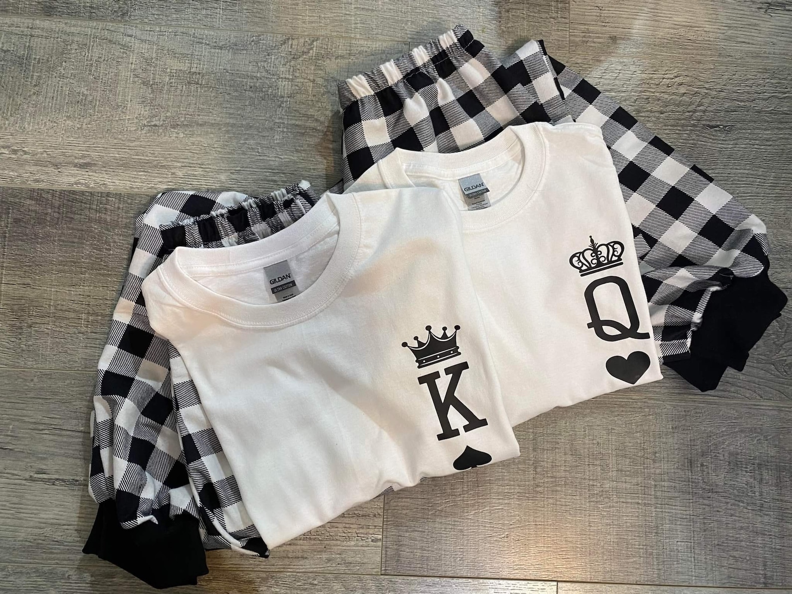 King OR Queen Pyjamas | Couples Pyjamas | Matching Pyjamas | Loungewear ...