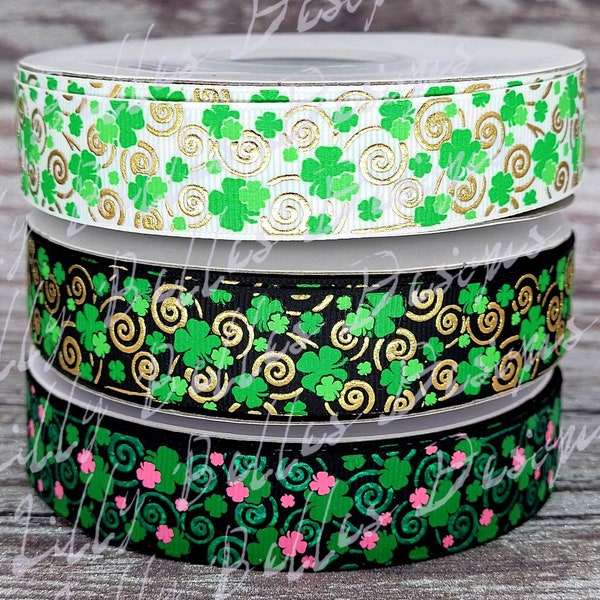 Shamrock Ribbon - Etsy