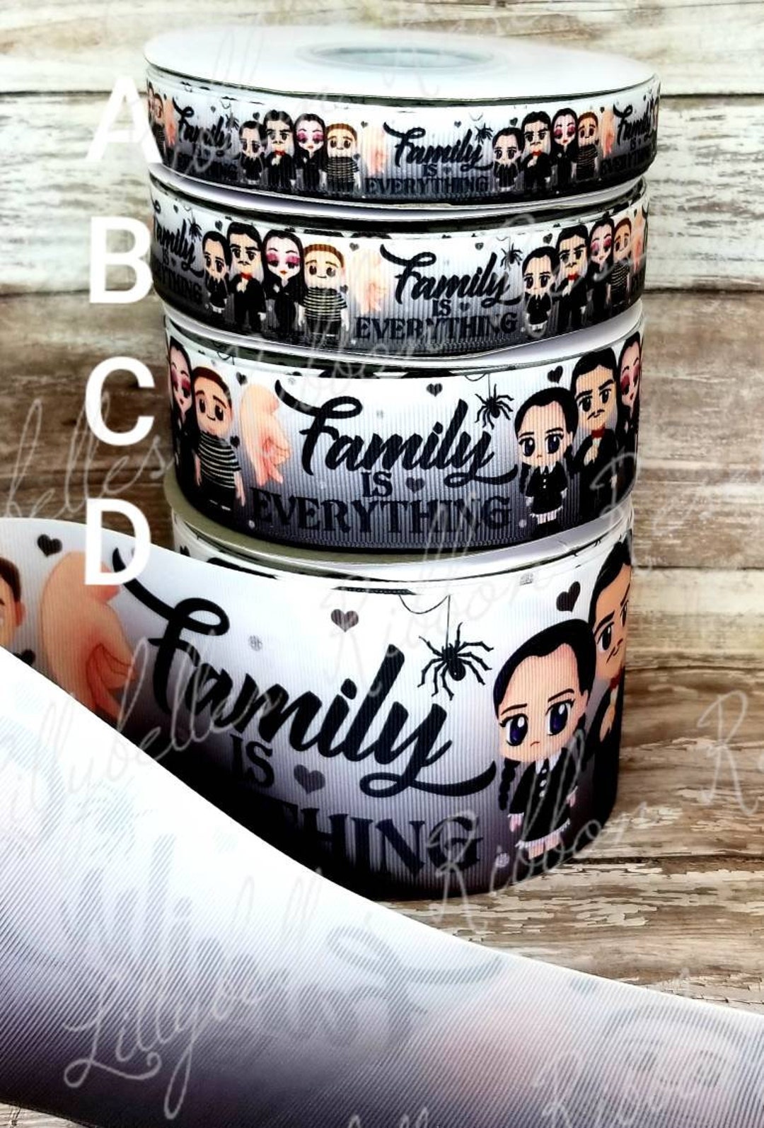 Family is Everything Grosgrain Ribbon - Etsy