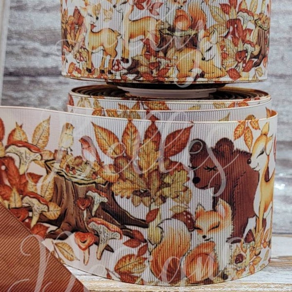 Woodland Ribbon - Etsy