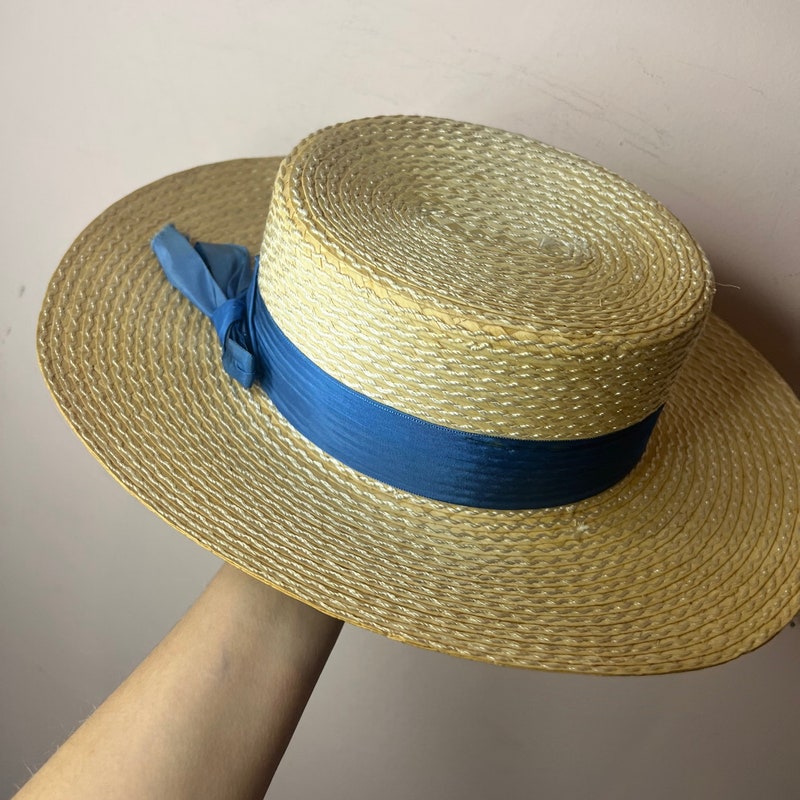 Boater Hat - Etsy