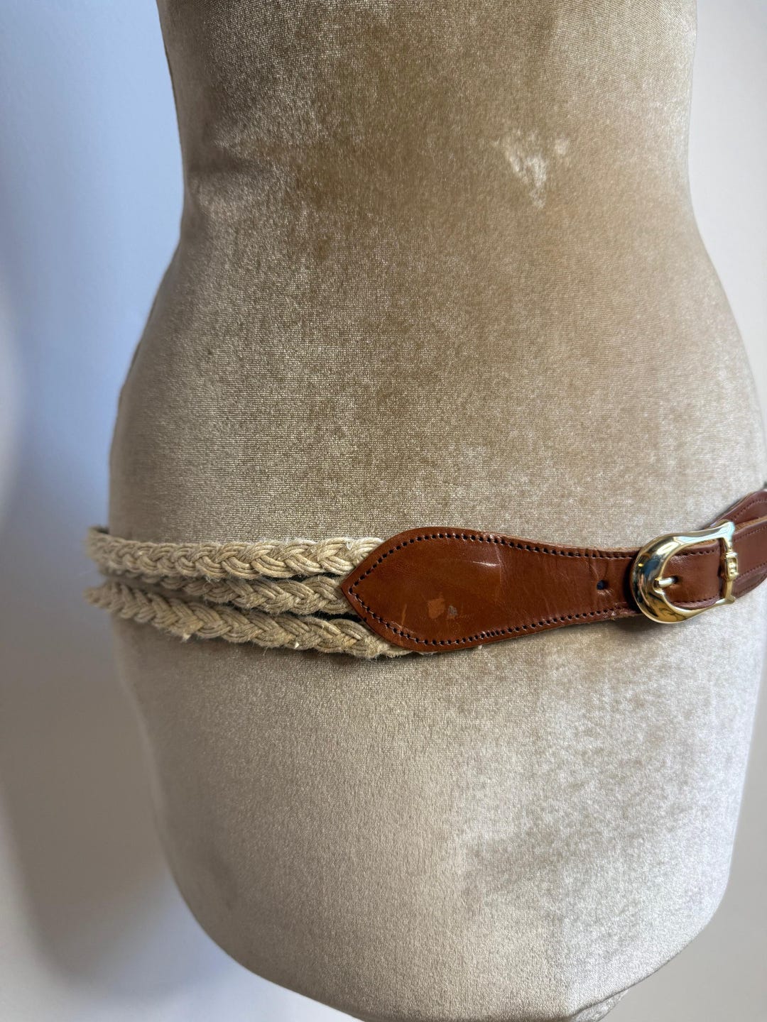 Braided Rope Belt, Woven Rope Belt. - Etsy