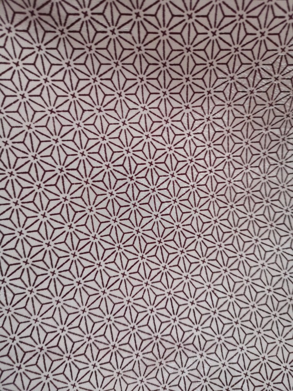 Vintage Japanese Kimomo, short kimono, geometric patt… - Gem