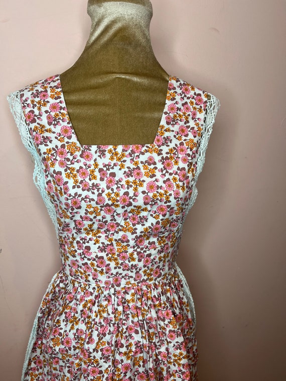 Vintage 1960's Travers Tempos floral pinafore dress, … - Gem