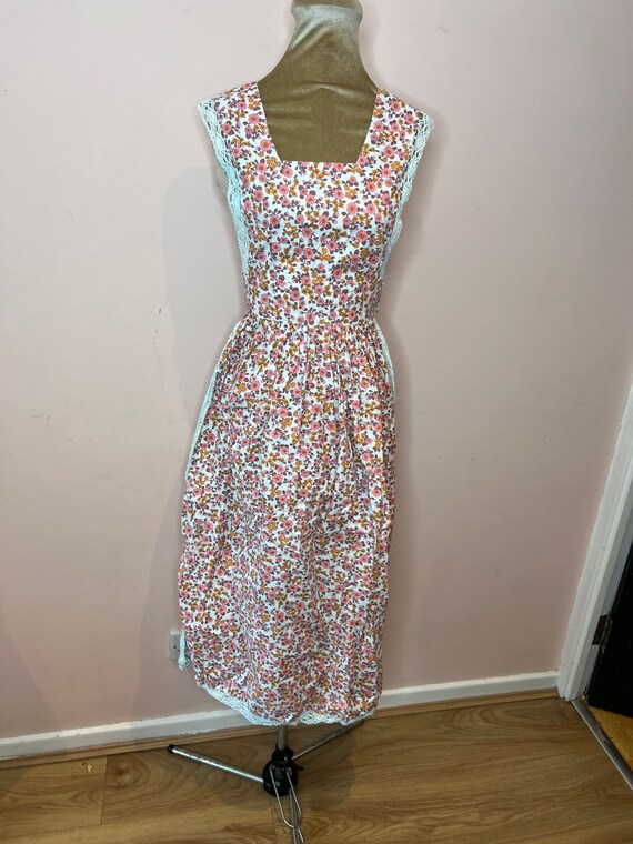 Vintage 1960's Travers Tempos floral pinafore dress, … - Gem