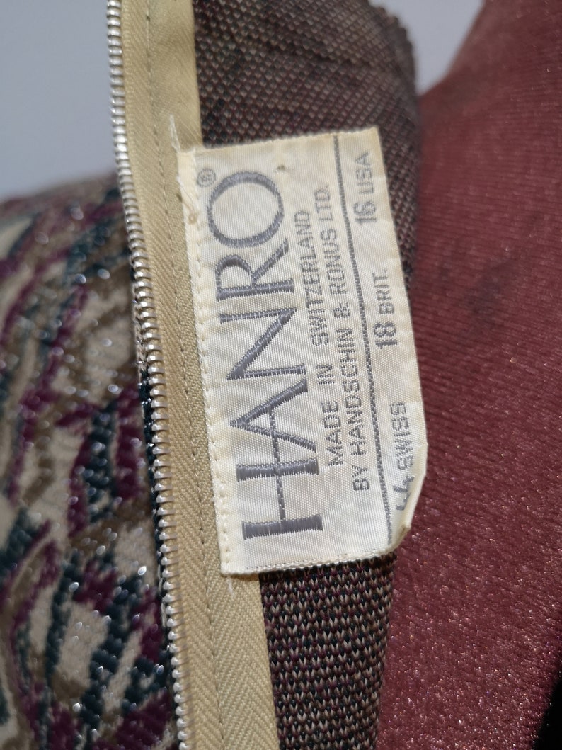 Vintage 1960's HANRO of Switzerland Metallic Wool Top and - Etsy UK