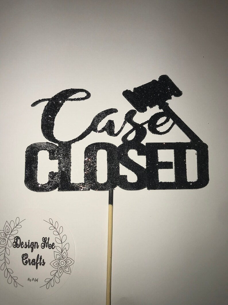 Case Closed Svg Cake Topper Cut File - Etsy