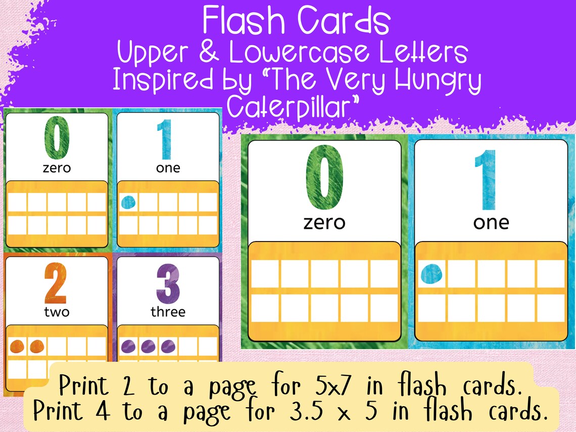 Classroom Decor, Flash Cards, Back to School, Bulletin Board, Eric ...