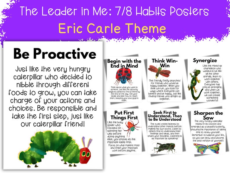 Bulletin Board, Posters, Eric Carle Inspired, Back to School, Room ...