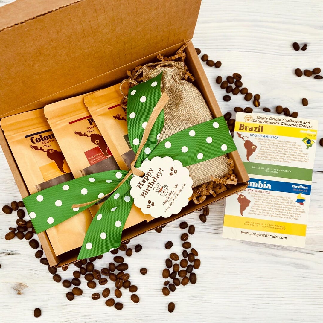 Coffee and Tea Mini Sampler | Coffee and Tea Gift Box | Gourmet Coffee ...