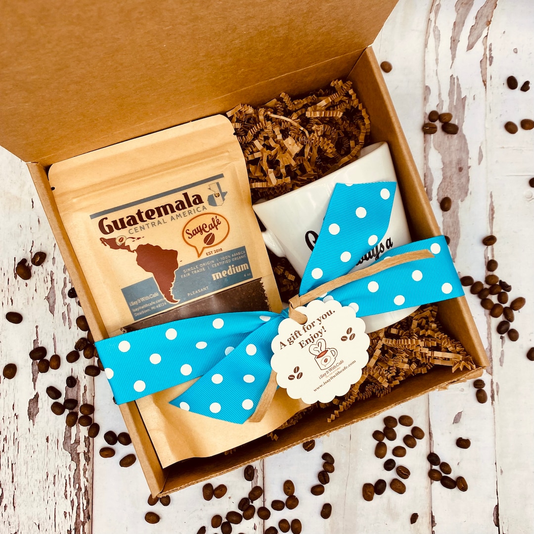 Coffee Gift Box, Coffee Gift Set, Coffee Lover Gift Gourmet Coffee With ...
