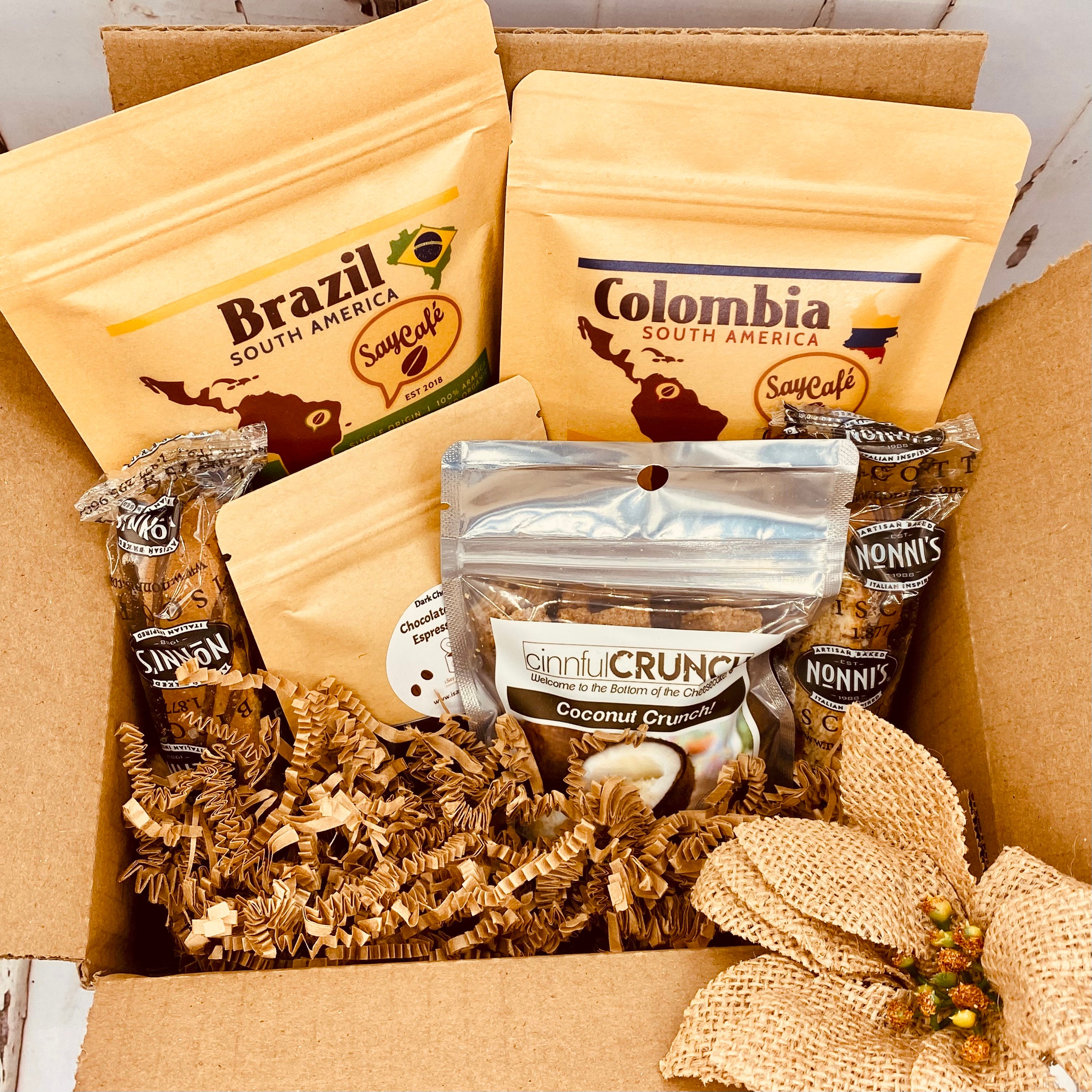 Group Coffee Gift Box Coffee and Treats Large Care Package - Etsy