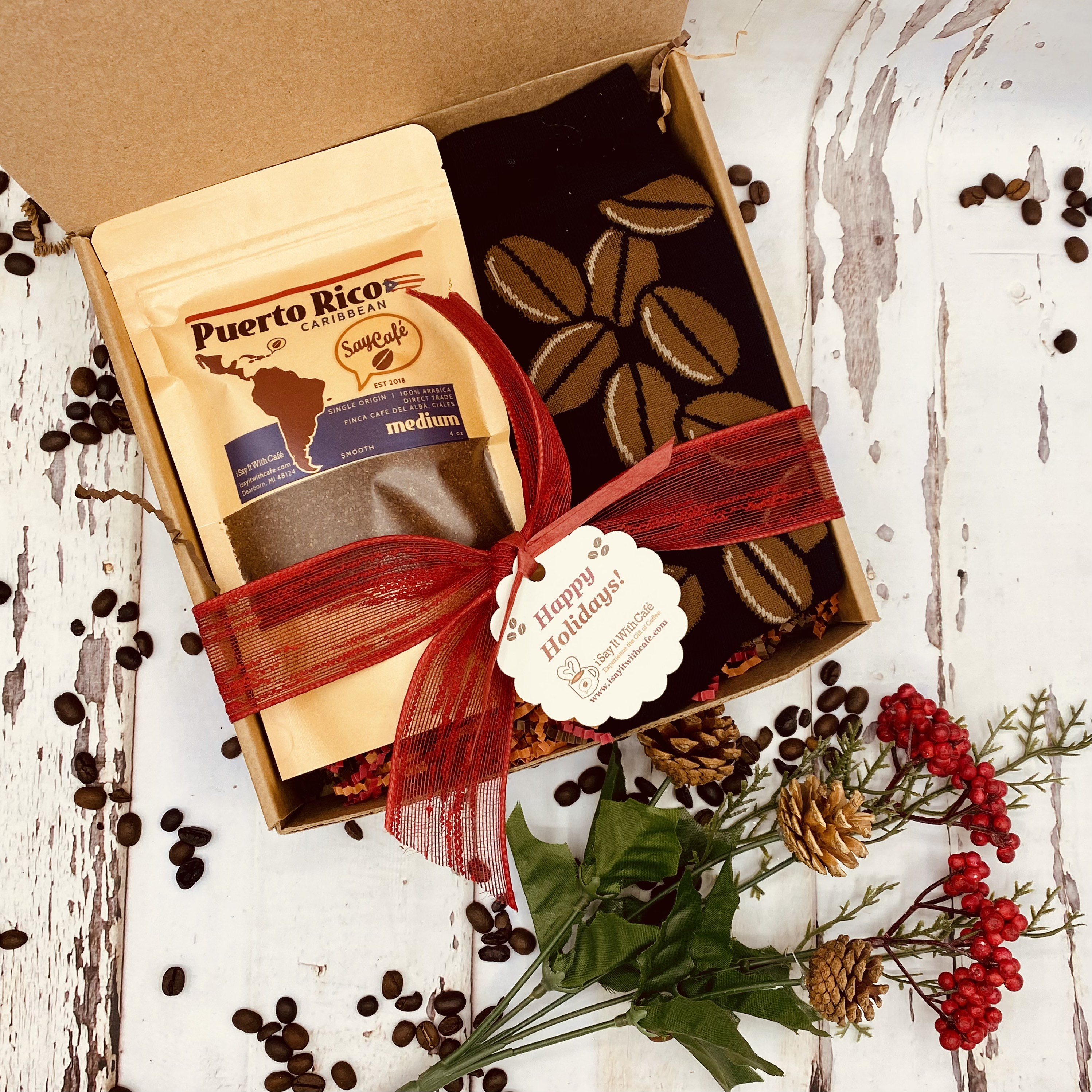 Caja de regalo de café y café para él: Café Gourmet y Café | Etsy