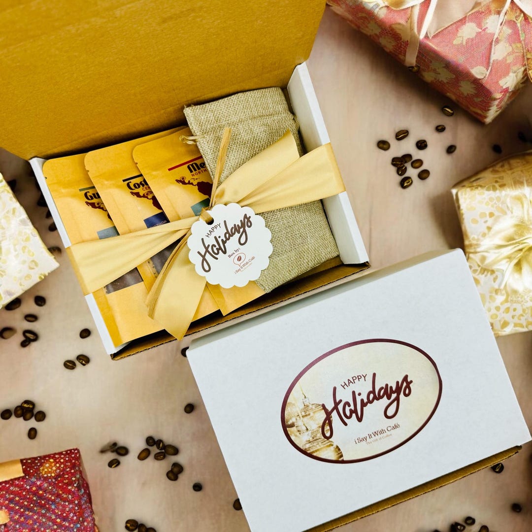 Coffee and Tea Mini Sampler Coffee and Tea Gift Box Gourmet Coffee and ...