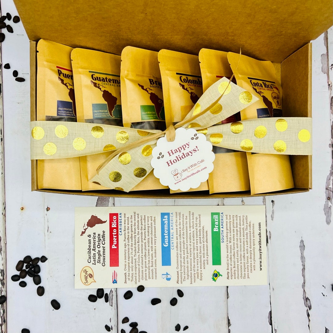 Coffee Sampler Caribbean Coffee Single Origin Coffee Latin America ...