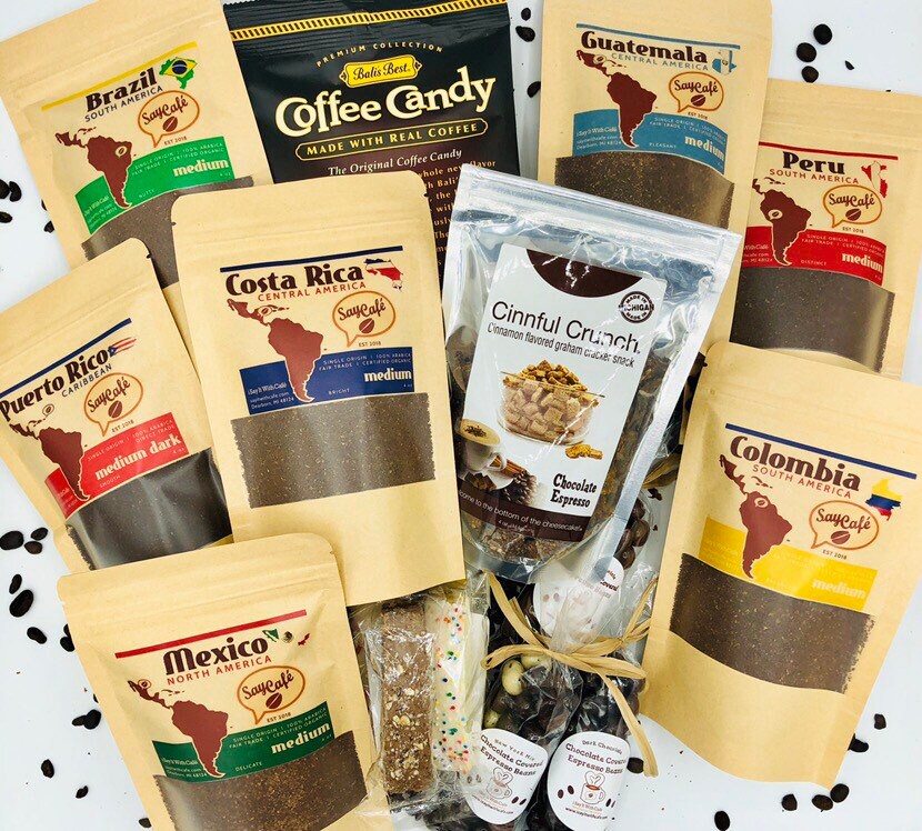 Group Coffee Gift Box Coffee and Treats Large Care Package - Etsy