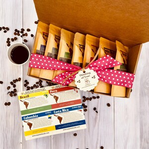 Coffee Sampler | Caribbean & Latin America Single-origin Coffee ...