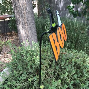 Halloween boo Garden Stake - Etsy