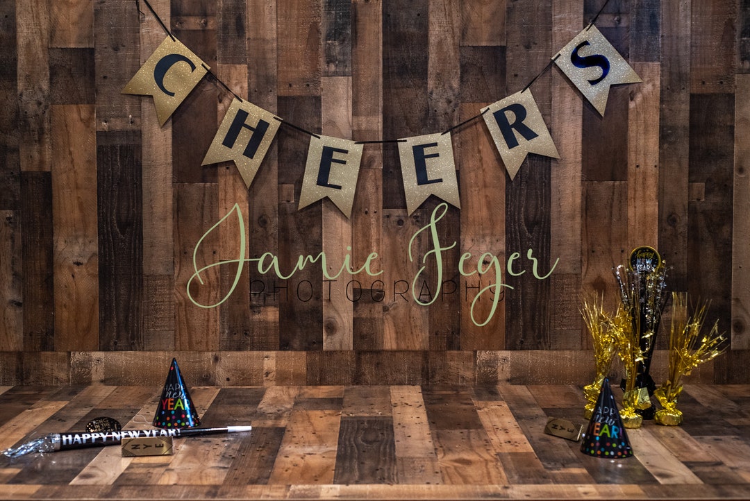 INSTANT DOWNLOAD - New Years, New Years Eve Digital Backdrop - Digital ...