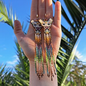 Puma Beaded Earring Jaguar Jewelry Mountain Lion Beaded Earring Puma ...